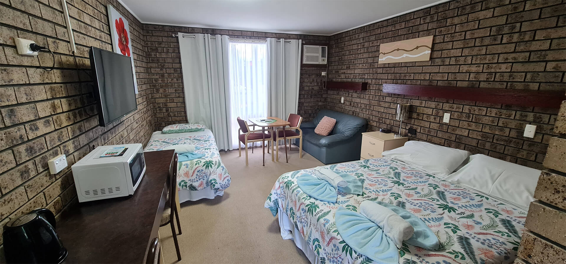 Classic Twin Room – Ground Floor - Sussex Inlet Motel